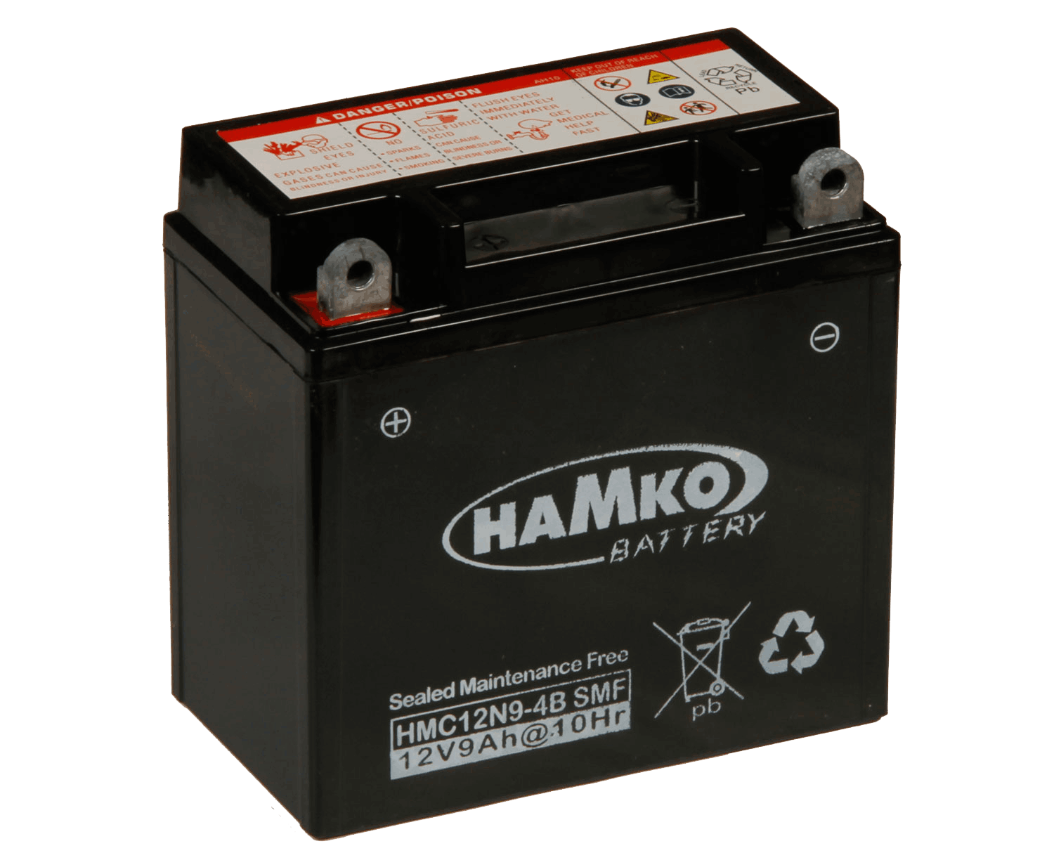 Hamko 12N9-4B-SMF Motorcycle Battery